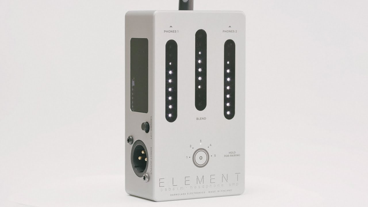 Darkglass Electronics launch Element Headphone Amp and Cabinet ...